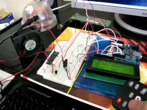 Arduino Electric Motor Controlled In PWM Via Remote Control With Lcd Display YouTube