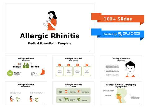 Download Allergic Rhinitis Presentation Template Rxslides