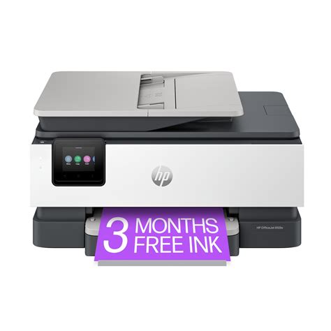 HP OfficeJet 8122e Wireless All In One Color Inkjet Printer Scanner Copier 3 Months Free Ink