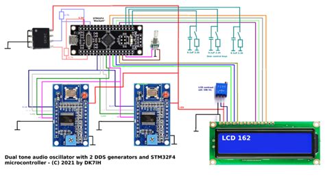 A Dual Audio Frequency Generator With 2 Dds Modules Dk7ih Radio And Electronics Engineering