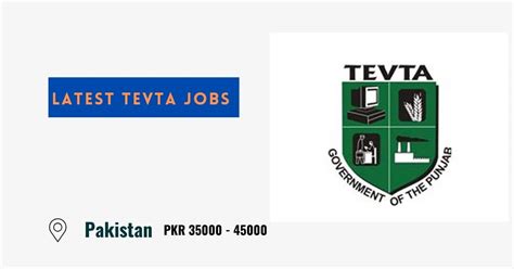 Latest Tevta Jobs 2024 Apply Now