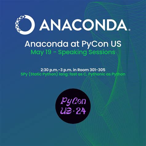 anaconda inc on linkedin pyconus python