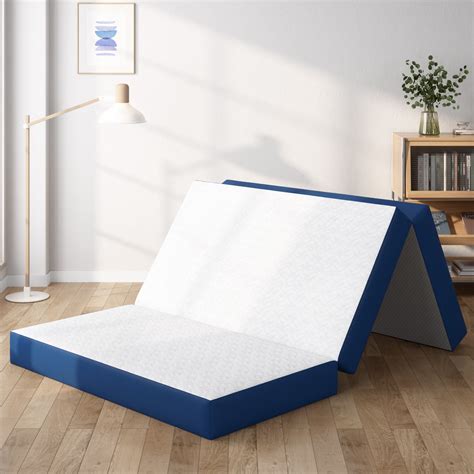 Soges 6 Inch Tri Fold Memory Foam Mattress Twin Size Portable Bed