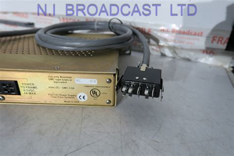 Clearcom Matrix Plus 3 Psu 1010 Power Supply With 1x Cable N I Broadcast Ltd