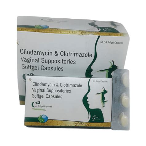 Clindamycin And Clotrimazole Vaginal Suppositories Softgel Capsules
