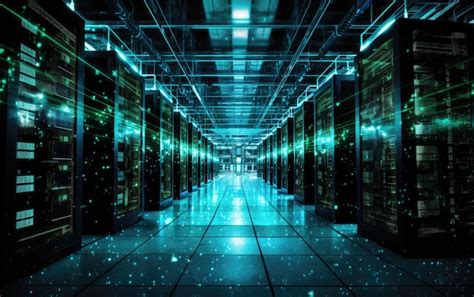 Premium Ai Image Digital Sanctuary Protected Data Servers Generative Ai