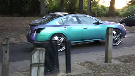Flip Flip Nissan Maxima On 26 Dub Floaters Youtube