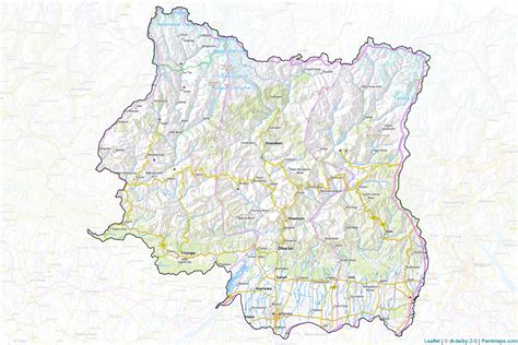 Make Printable One Maps With Border Masking Cropping Using Leaflet Osm