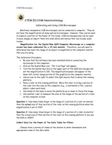 Calculating Cell Size Microscopy Worksheet