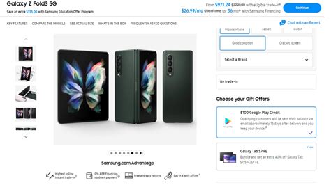 Samsung Dan Dev Kampanya Galaxy Z Fold3 Alana 100 Dolar SDN Net