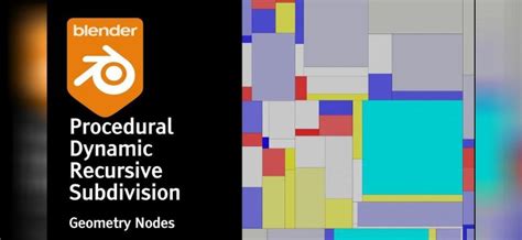 Procedural Dynamic Recursive Subdivision In Geometry Nodes BlenderNation