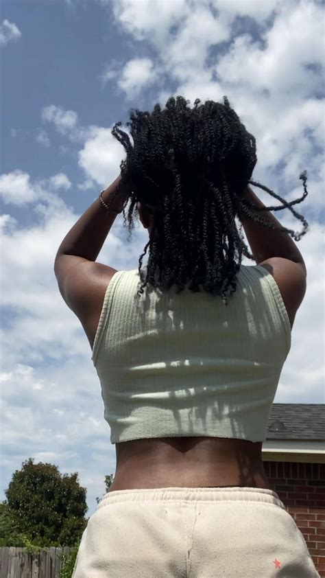 Diy Microlocs Styles Locs Hairstyles How To Style Locs For Women Two Strand Twist Starter Locs