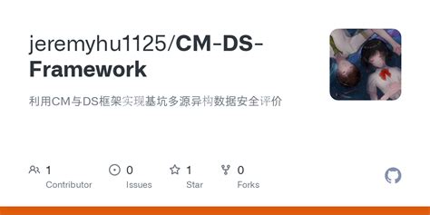 GitHub jeremyhu CM DS Framework 利用CM与DS框架实现基坑多源异构数据安全评价