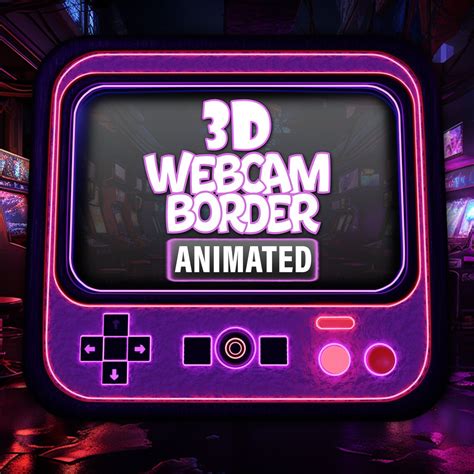 ANIMATED Handheld Gaming System Webcam Overlay For Twitch Youtube Facebook Kick Etsy