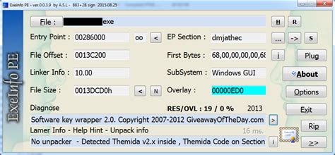 Disassembly Whats The Packerencrypter Used With This File Reverse