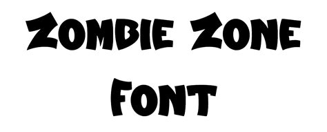 Zombie Font Dafont Zombie Treats Font By Xerographer Fonts Fontriver