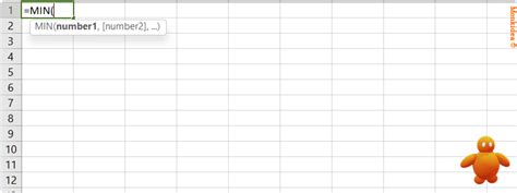 How To Use MIN Function In Excel Monkidea Analytics Idea Of Wisdom With Analytics