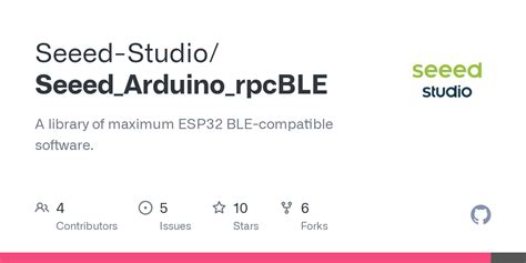 Releases Seeed Studio Seeed Arduino RpcBLE GitHub