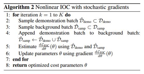 정리 Guided Cost Learning