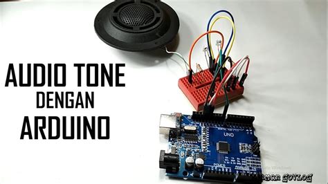 Arduino Tutorial Audio Tone Dengan Led Arduino Youtube