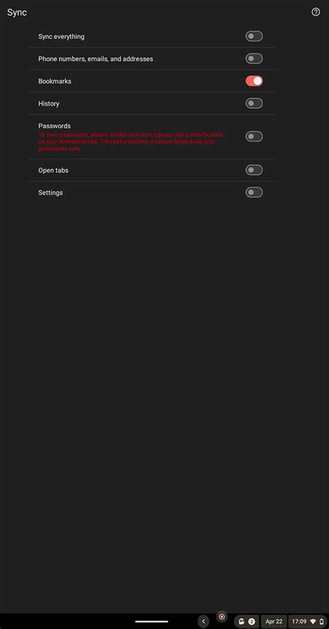 Cannot Sync Or View Passwords Because Brave Doesnt Recognize Screen