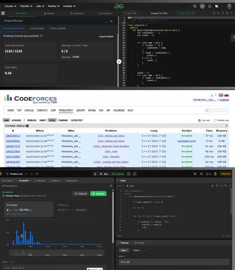 Himanshu Yadav On Linkedin Drgviswanathan 100daysofcode Leetcode