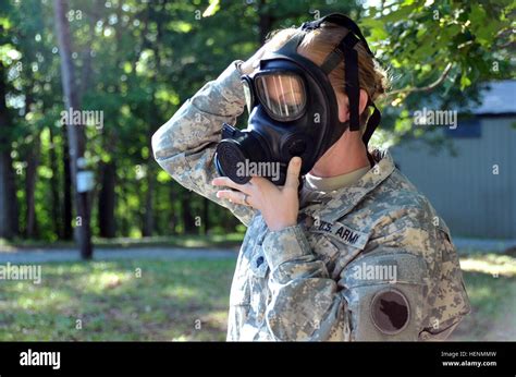 U S Army Spc Katie Ray Platoon Trainer Chemical Biological
