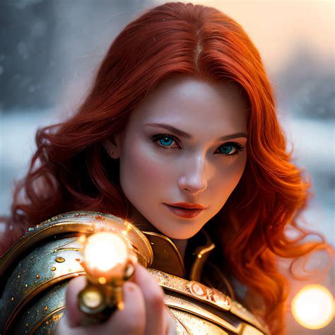 Spell Casting By Red Hair Battle Mage By Rezvc On Deviantart