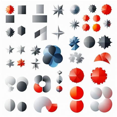 Scheme Vector Set White Background Isolated A High Premium Ai Generated Vector