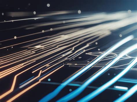 Premium Photo Digital Pulse Tech Abstract Data Lines Background Pattern