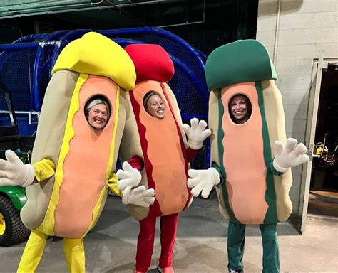 Hot Dog Mascot Costume