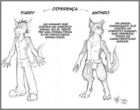 Diference Furry And Anthro By Steff Magalhaes On Deviantart