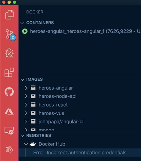 allow right click on incorrect registry credentials to re enter