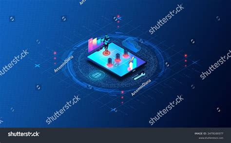 intelligent automation ia hyperautomation concept use stock