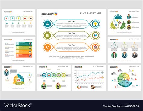 Colorful Statistics Or Research Concept Royalty Free Vector