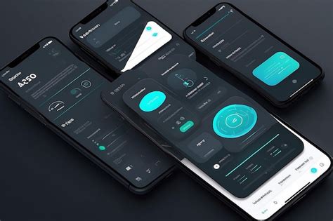 Vector App UI Design Premium AI Generated Image