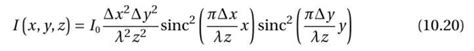 Exercises For 10 4 Fraunhofer Approximation P10 6