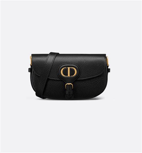 Dior Bobby East West Bag Black Grained Calfskin Dior