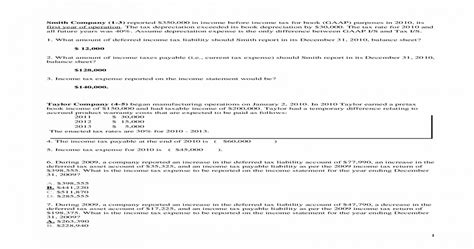 Deferred Tax Accounting Services