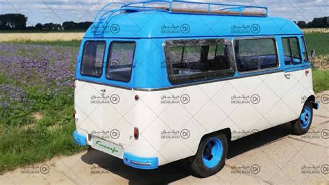 قدیمی ترین ون مرسدس بنز همچنان در خیابان های اروپا عکس