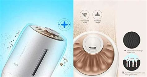 جهاز ترطيب الهواء بالموجات فوق الصوتية سعة 5 لترات 5 لتر 25 وات Dem