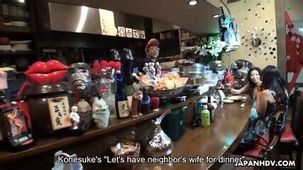 Horny People Were Having Sex In A Restaurant Ryoko Murakami