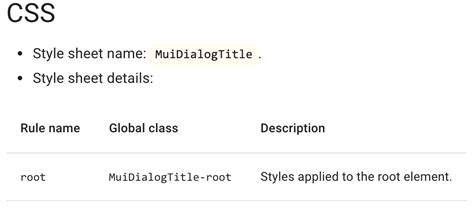 Reactjs How To Customise Dialogtitle In Material Ui Stack Overflow