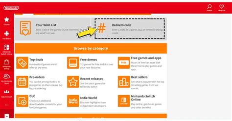 How To Redeem A Nintendo Switch Code On Nintendo Eshop