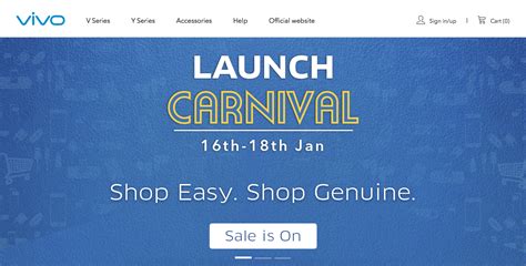 Vivo Launches Its Own Online Store In India To Sell Smartphones And Accessories Gizmochina