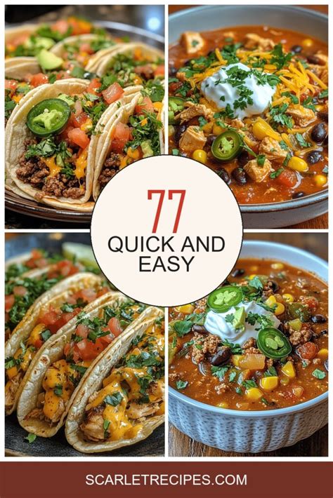 Dinner Recipes Scarlet Recipes