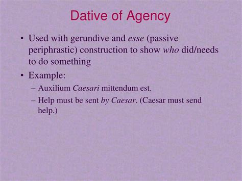 Ppt Uses Of The Dative Powerpoint Presentation Free Download Id