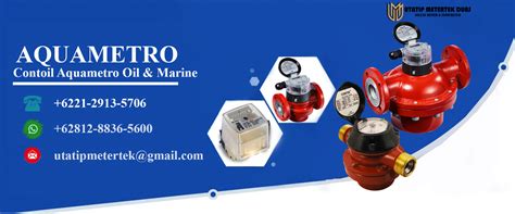 FLOW METER AQUAMETRO VZF II 50 FUEL OIL METER Utatip Metertek Duas