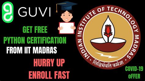 Free Online Python Certification from IIT MADRAS & IIM Ahmedabad || Guvi||Python developer for ...
