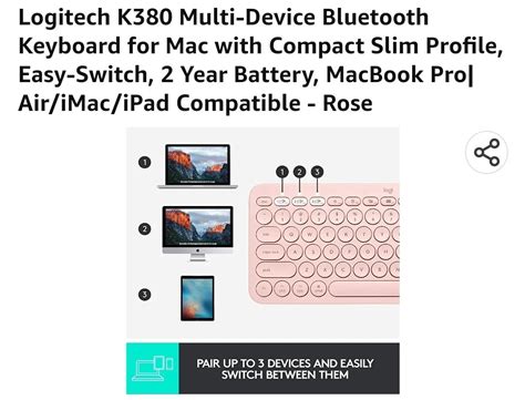 Logitech Multi Device K380 Keyboard Computers And Tech Parts And Accessories Computer Keyboard On